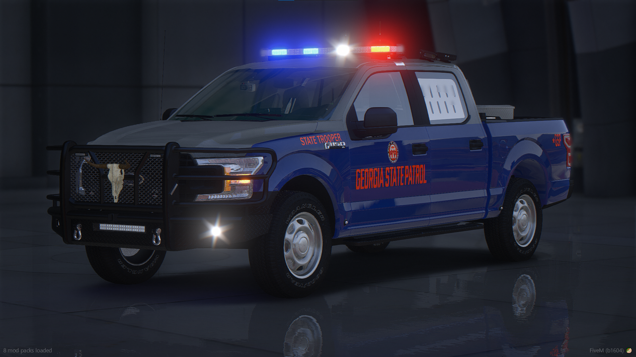 Georgia State Patrol Livery Pack – Marks Modifications