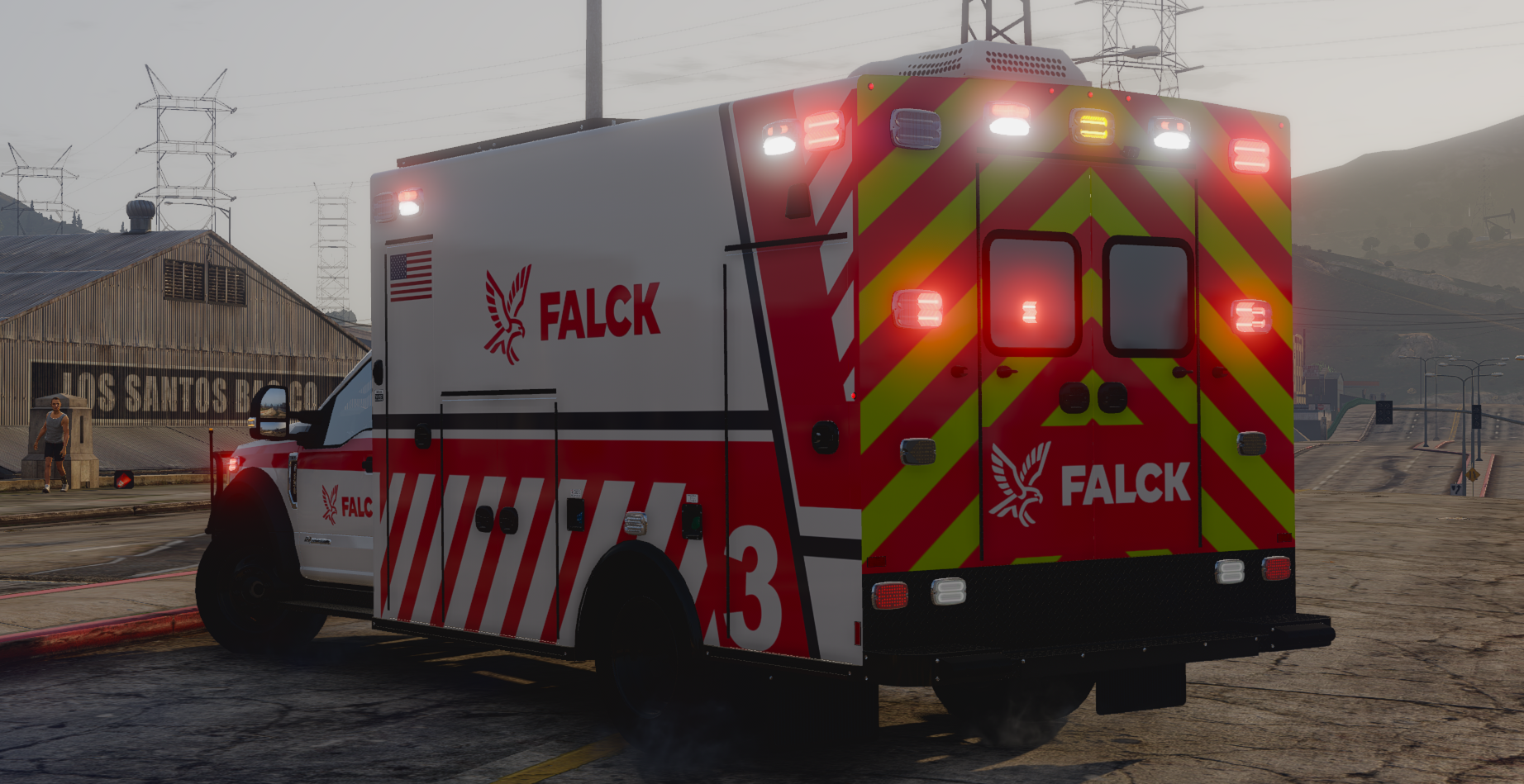 FALCK Private Medical Livery Package – Marks Modifications